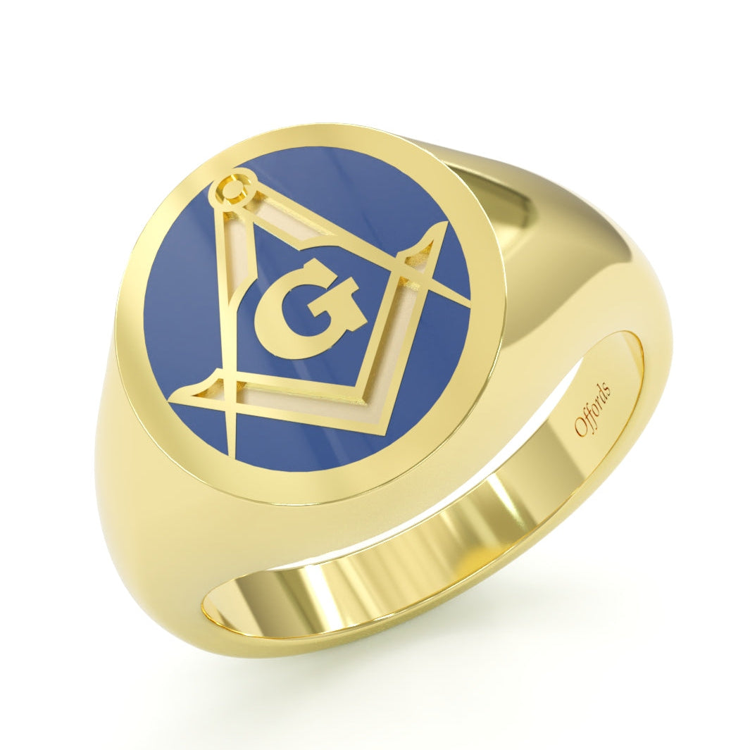 Antique 1800s Masonic Signet Rings