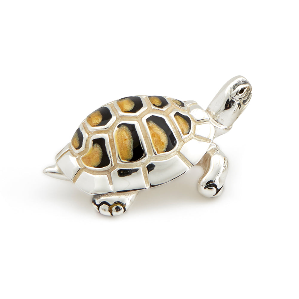 Saturno Silver & Enamelled Tortoise Family - Yellow – Offord & Sons
